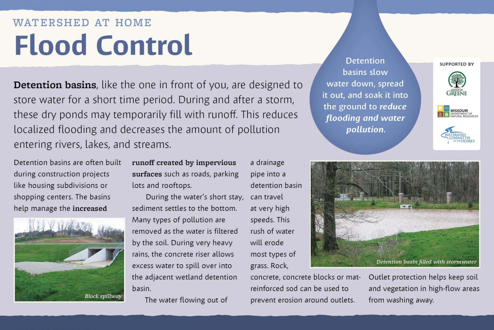 Interpretive Signs - Watershed Committee of the Ozarks